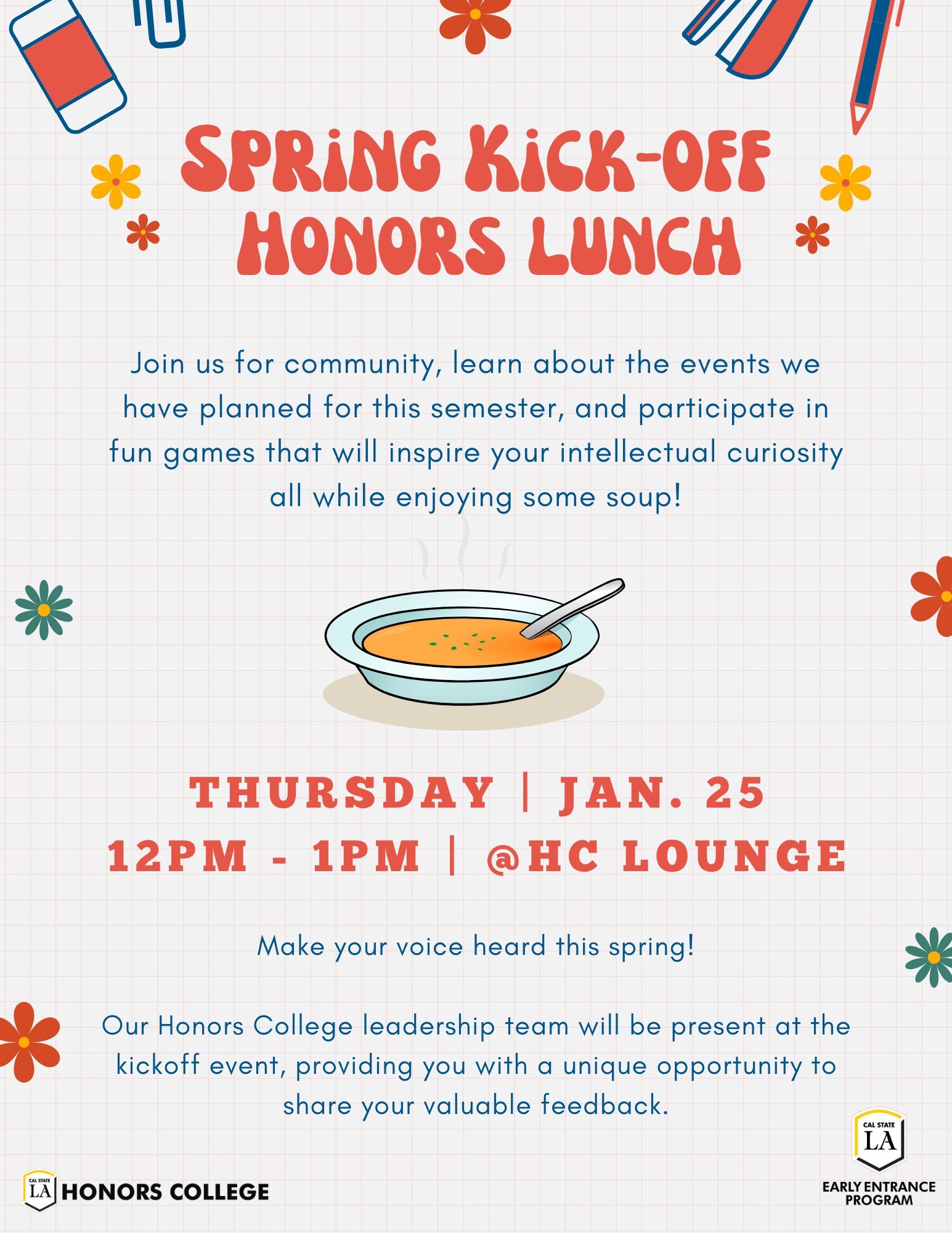 Spring Kick-Off Honors Lunch | Cal State LA